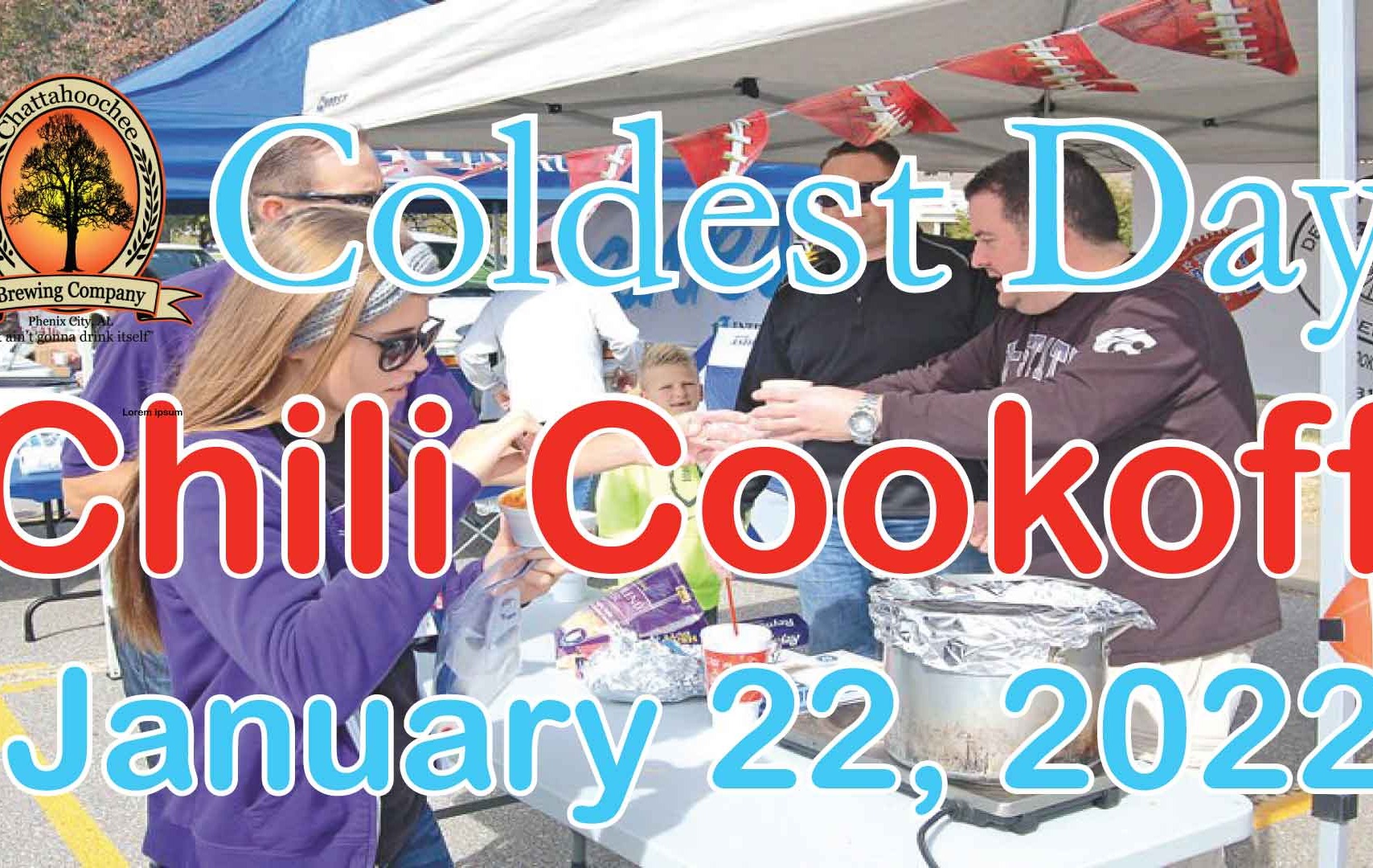 Coldest Day Chili Cookoff Tickets | Chattahoochee Brewing