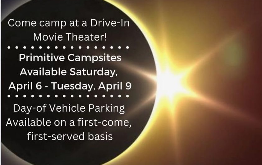 2024 Solar Eclipse Path of Totality "Camp at the Drive-In" Tickets ...