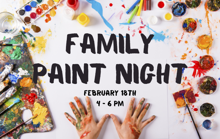 Family Paint Night - Archived Tickets | The Johnson-Humrickhouse Museum