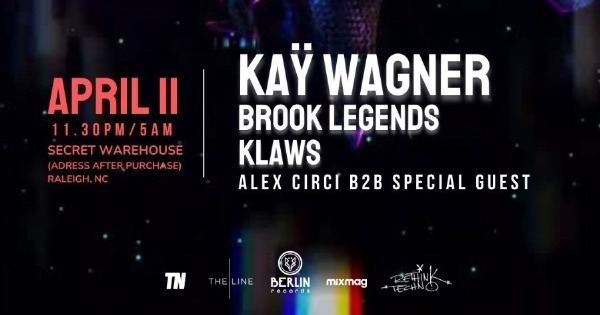 Berlin Records x The line x Rethink Techno: Rave nacht (Raleigh) 11 ...