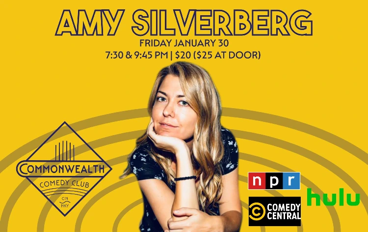 AMY SILVERBERG presented by Commonwealth Comedy Club Tickets ...