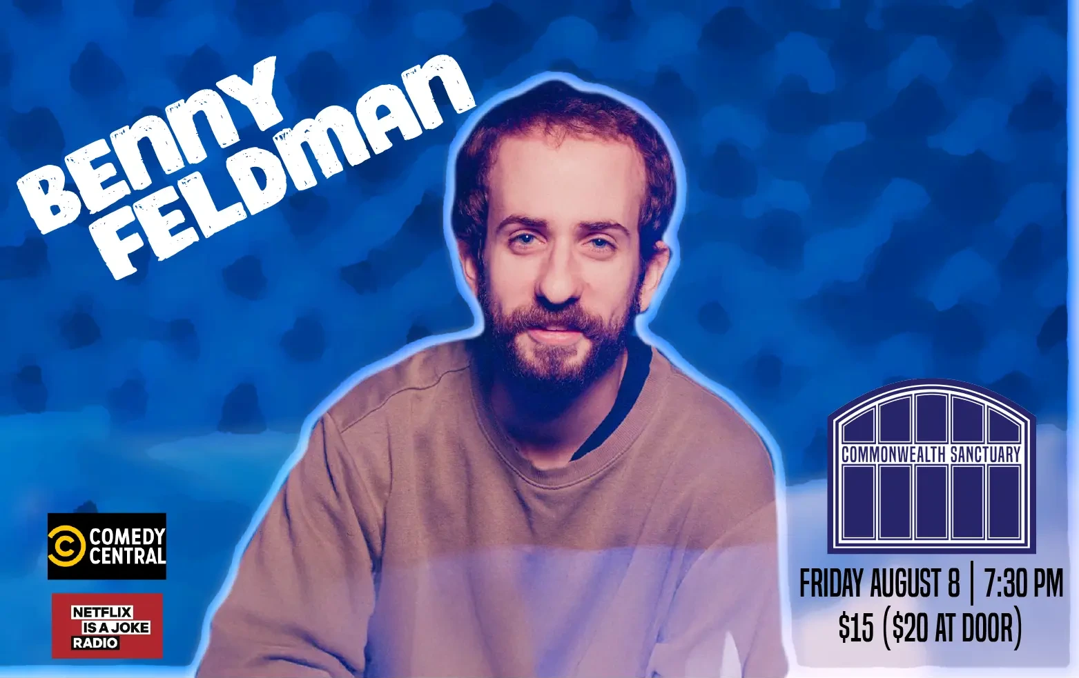 BENNY FELDMAN presented by Commonwealth Comedy Club Tickets ...