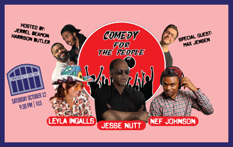 COMEDY FOR THE PEOPLE presented by Commonwealth Sanctuary Tickets ...