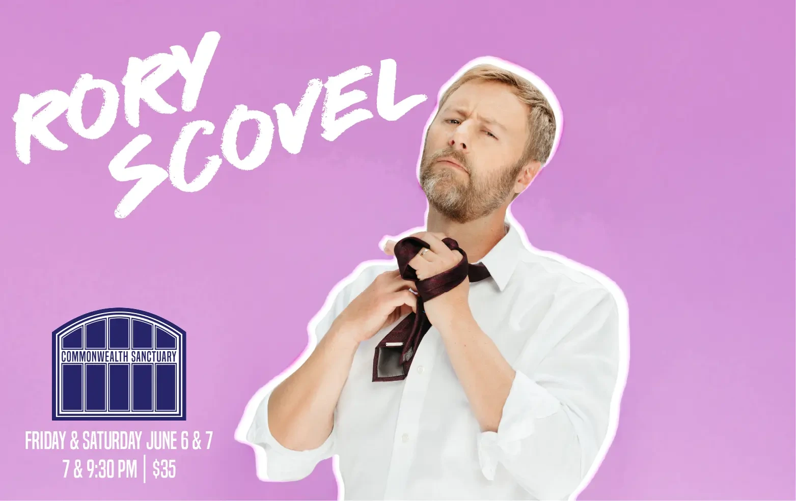 RORY SCOVEL presented by Commonwealth Sanctuary Tickets | Commonwealth ...