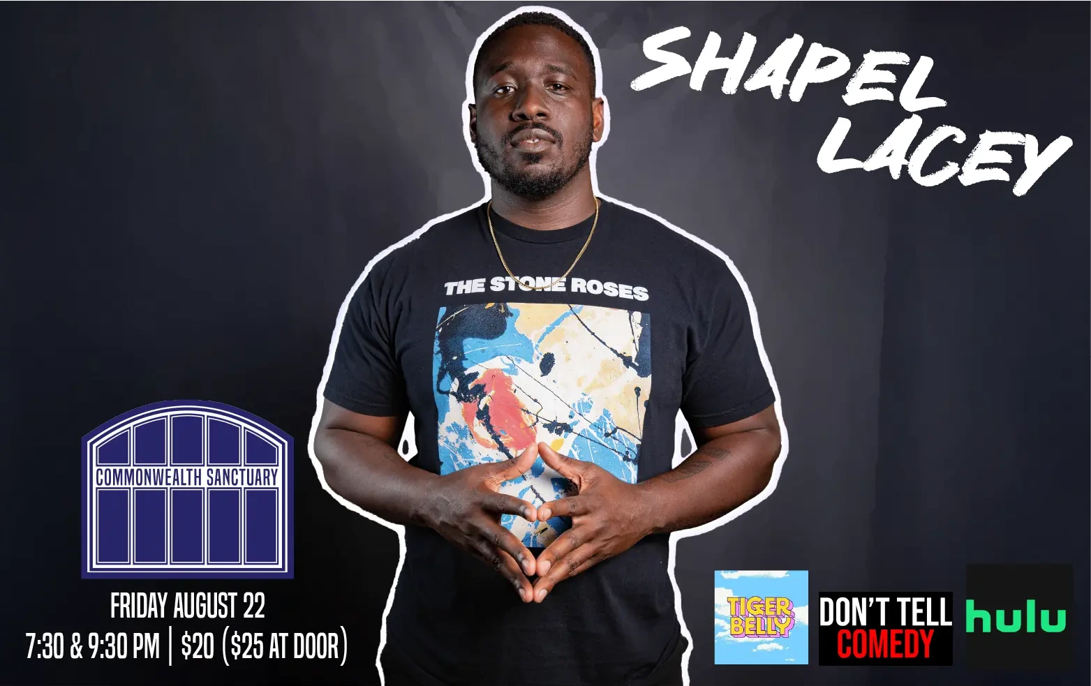SHAPEL LACEY presented by Commonwealth Comedy Club Tickets ...