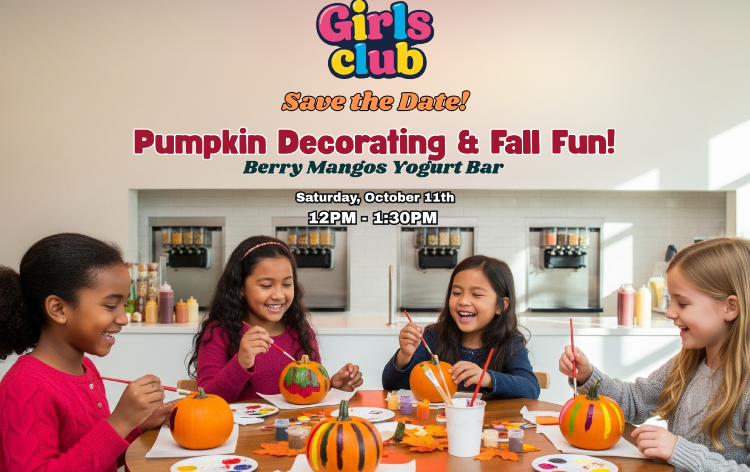 Girls Club: Pumpkin Decorating & Fall Fun! Tickets | McDonough Moms