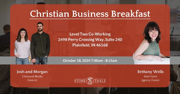 Christian Business Breakfast 10/18 Tickets | The Stone Table
