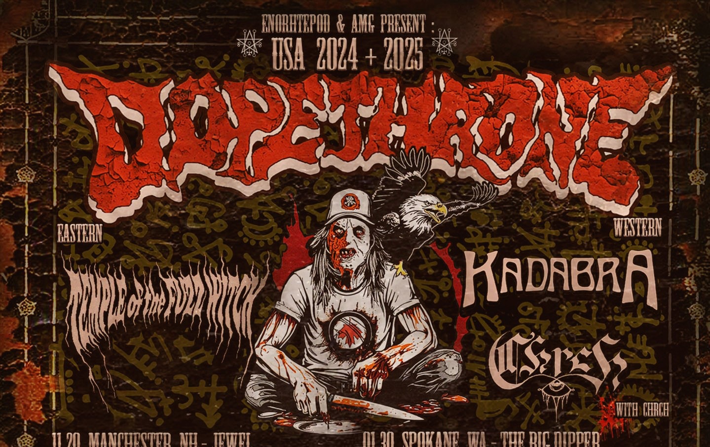 Dopethrone w/ Kadabra & Milton Tickets | JOHN HENRY'S