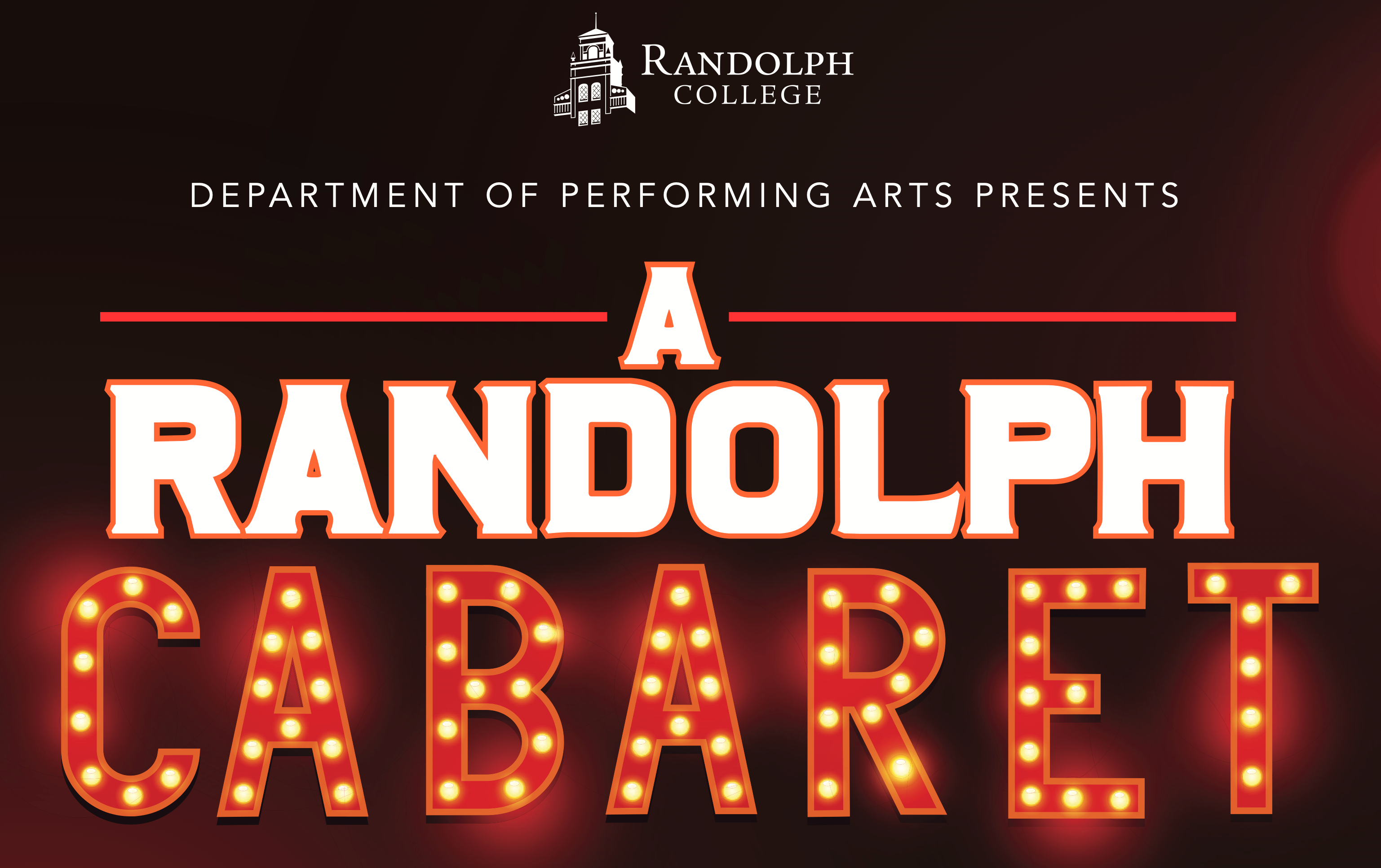A Randolph Cabaret Tickets | Randolph College Box Office