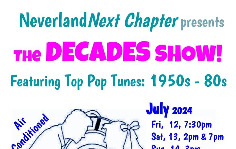 The Decades Show featuring Top Pop Tunes 1950s - 80s Tickets ...