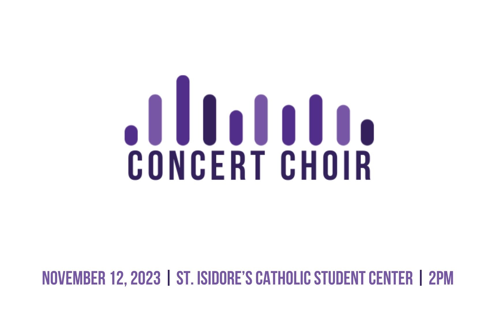 Fall 2023 Concert Choir and Tenor-Bass Choir Performance Tickets | K ...