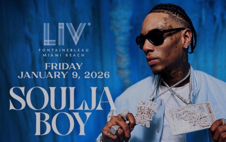 Soulja Boy Live at LIV Nightclub – Friday, Jan 9, 2026 Tickets ...