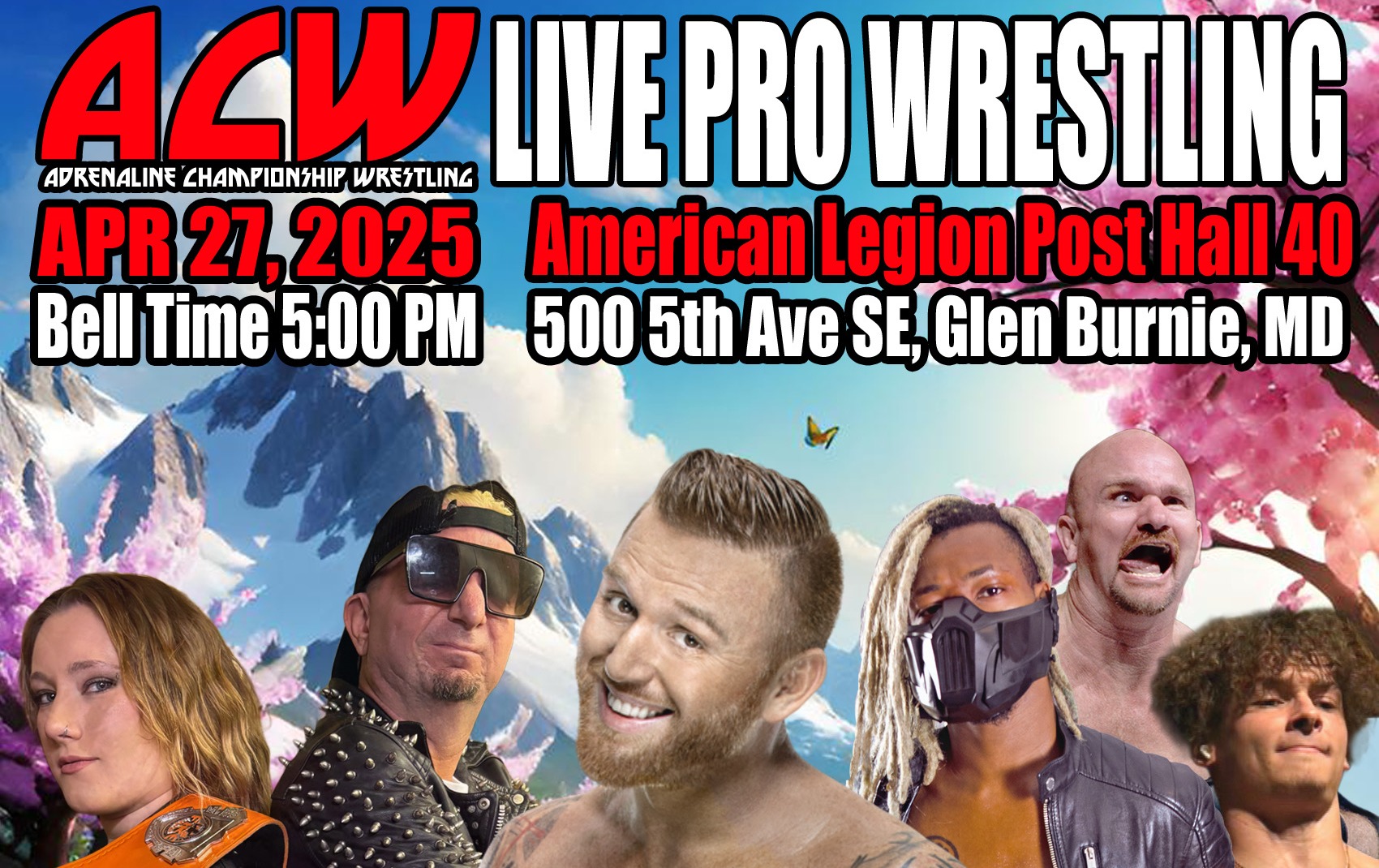 ACW PRESENTS: Spring in the Ring - Featuring Former WWE Superstars ...