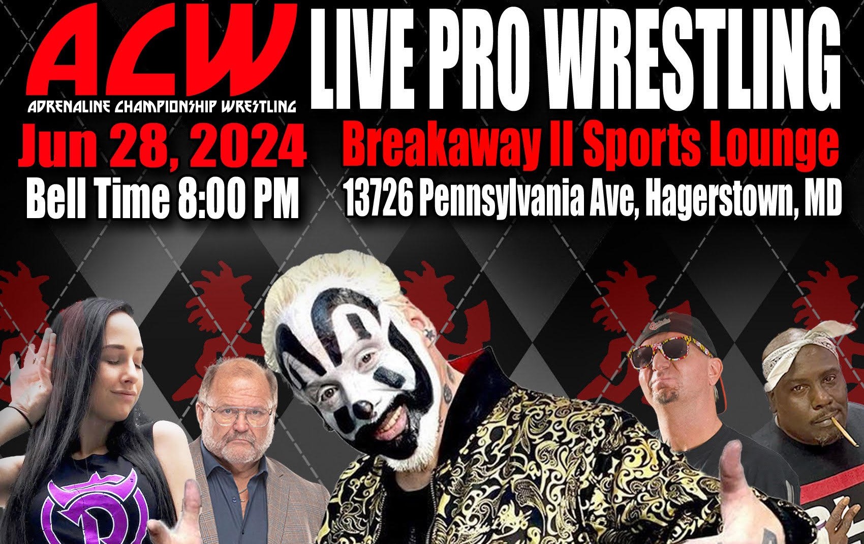 ACW PRESENTS: Hagerstown with the Clown! Featuring Violent Jay of ...