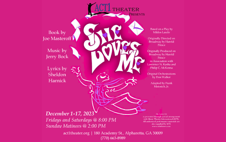 She Loves Me Tickets | ACT1 Theater