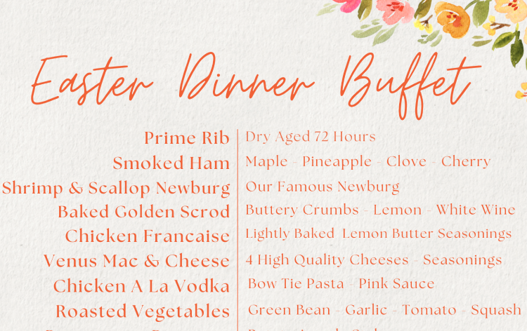 Easter's Exquisite Buffet Tickets | Venus de Milo