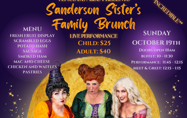 2nd Annual Sanderson Sister's Family Show! Tickets | Venus de Milo