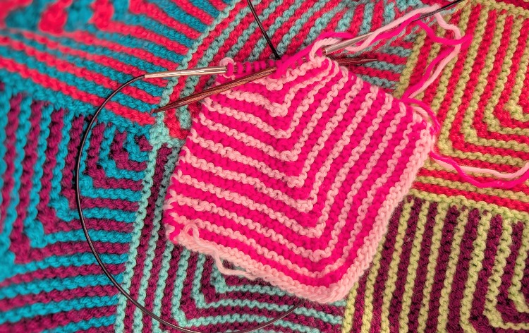Knit Happens: Mitered Squares with Lilibet Crafty Co. Tickets | Unglued