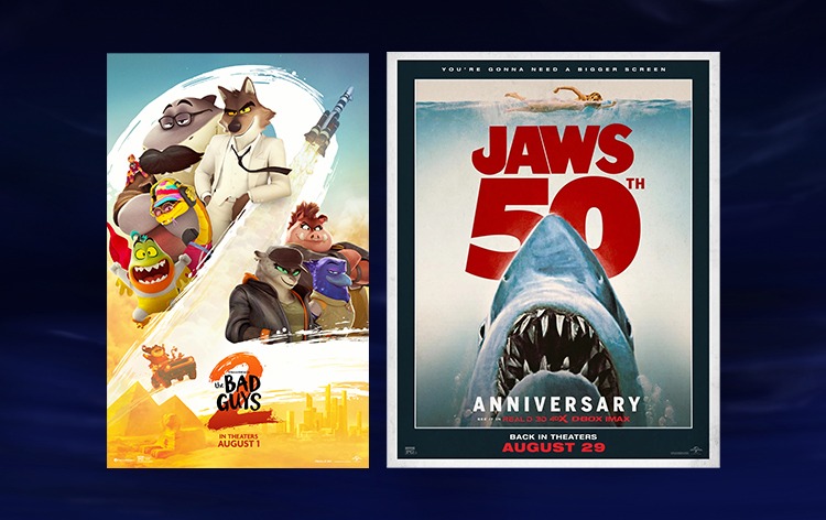 The Bad Guys 2 plus Jaws Tickets | Skyline Drive-In