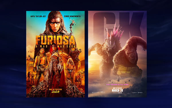Furiosa A Mad Max Saga plus Godzilla X Kong (plus Tarot Saturday only ...