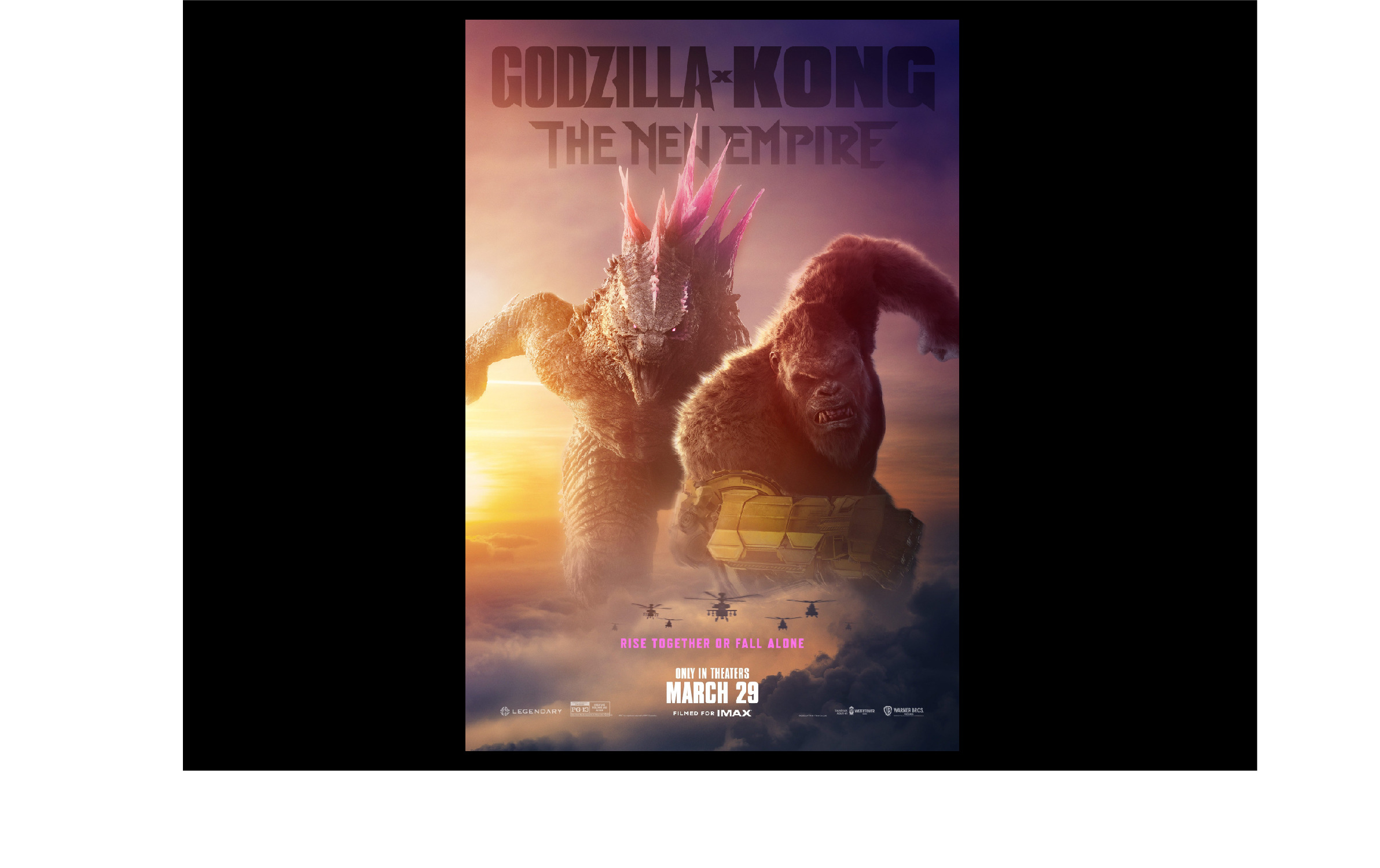 Single Feature Godzilla X Kong Tickets | Skyline Drive-In