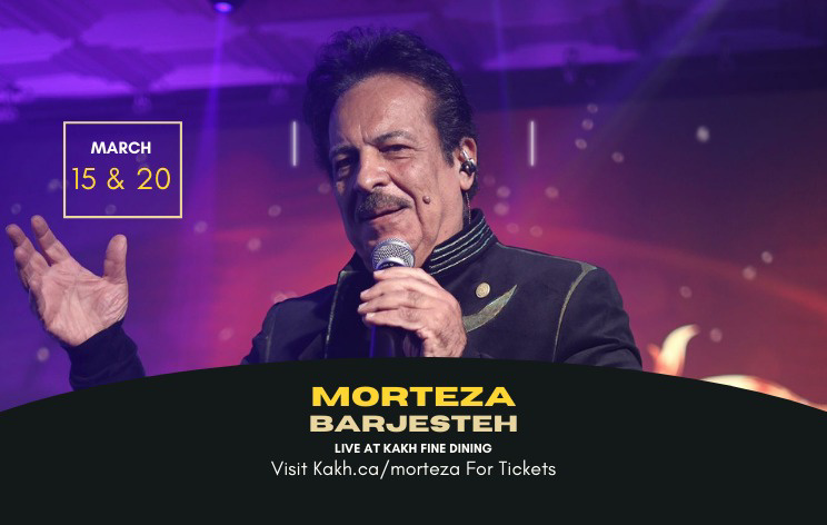 Morteza Barjesteh Live at Kakh Tickets | Kakh Fine Dining