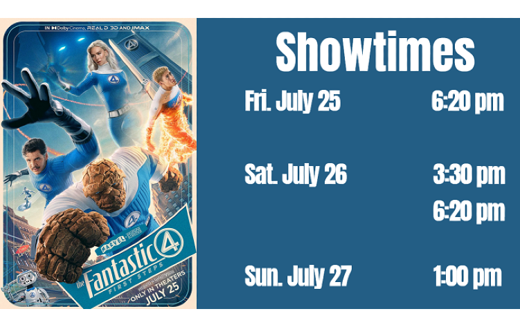Fantastic Four: First Steps Tickets | The Cove Theater