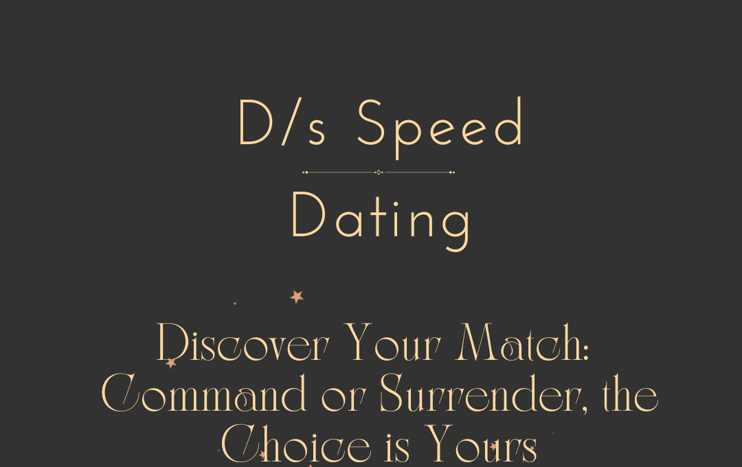 Kinky Speed Dating Tickets | The Collective