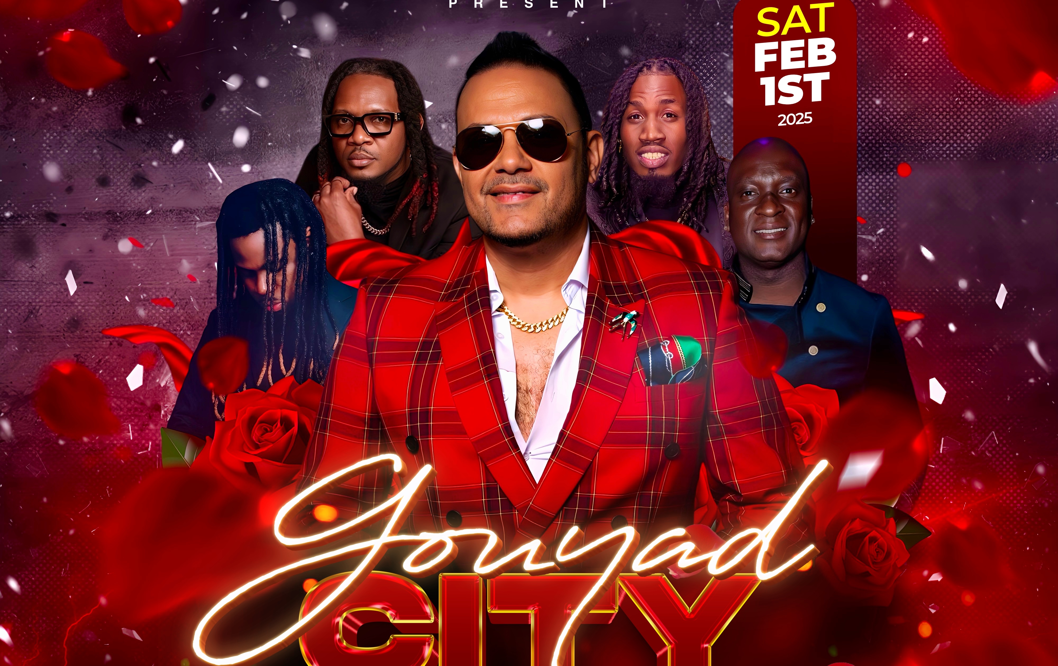 GOUYAD CITY FT. ROBERTO MARTINO FROM T-VICE| VALENTINE WEEKEND KICK OFF | Tickets | FIRE & ICE