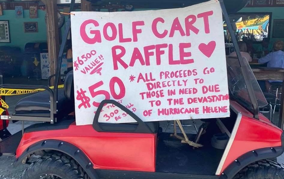 Golf Cart Raffle Tickets | Local Marketers Network Company