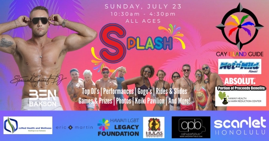 Splash Party Tickets | Gay Island Guide