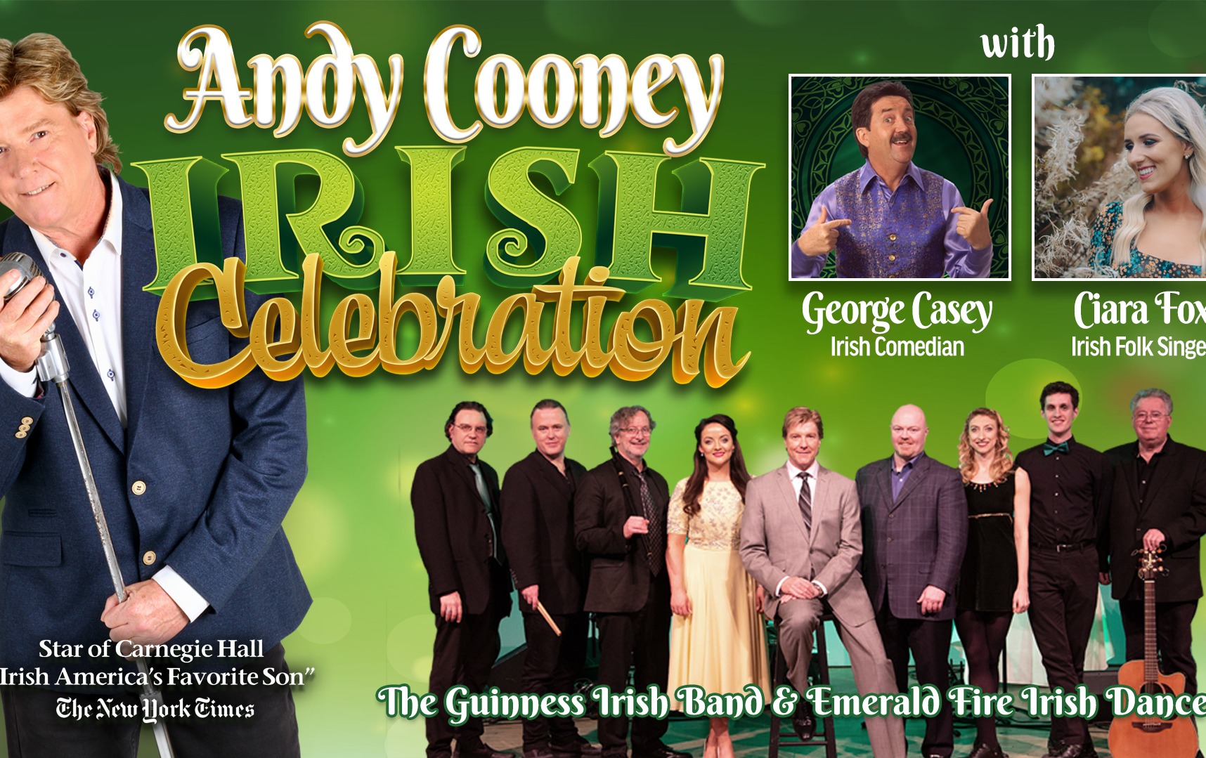 Andy Cooney's Irish Celebration in Pinehurst NC Tickets | Mill Pond ...