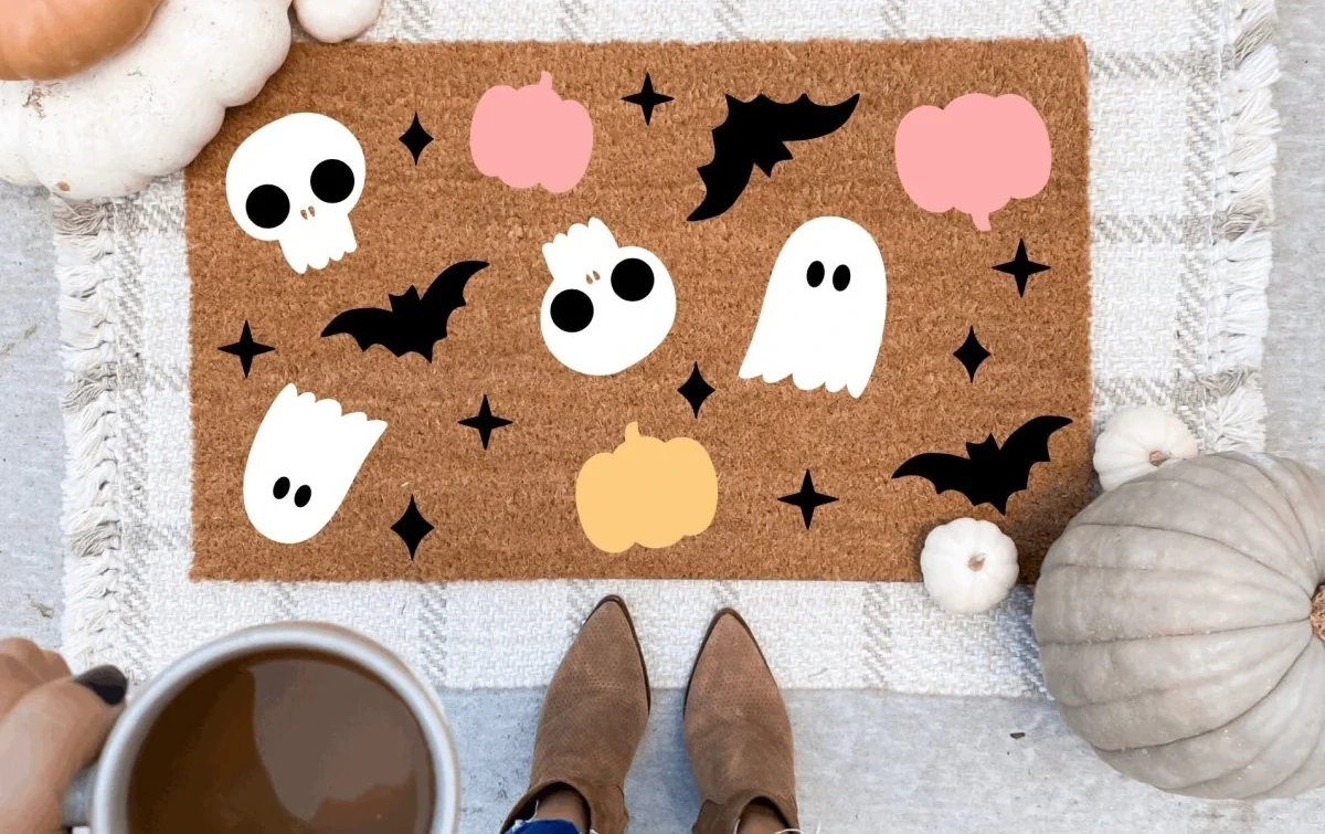 DIY Spooky Doormats - Archived Tickets | Claire's Cakes & Cafe