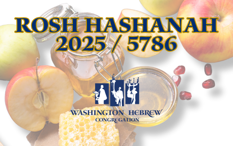 TEST FOR SCAN Rosh HaShanah Tickets | Washington Hebrew Congregation