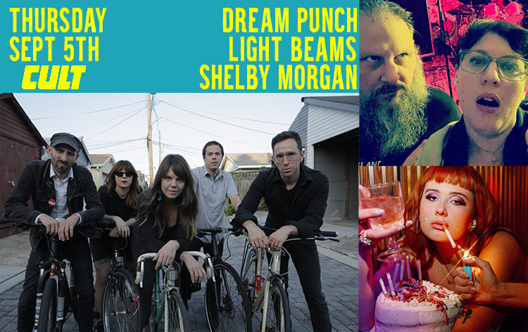 Dream Punch // Light Beams // Shelby Morgan Tickets | Cult Classic Brewing