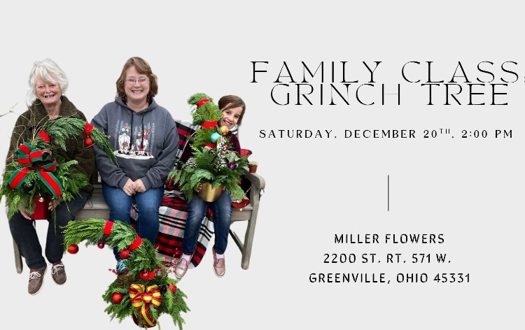 Family Workshop: Grinch Tree Tickets | Miller Flowers