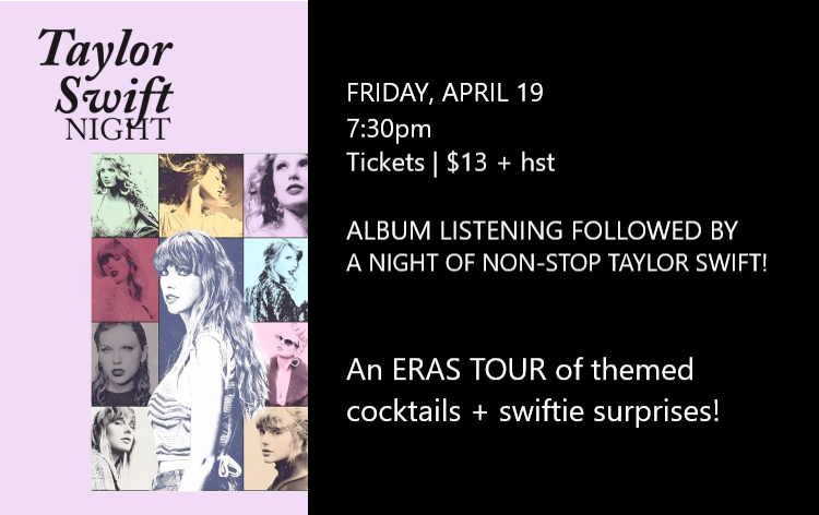 Taylor Swift Night Tickets Corkd Lounge 8942