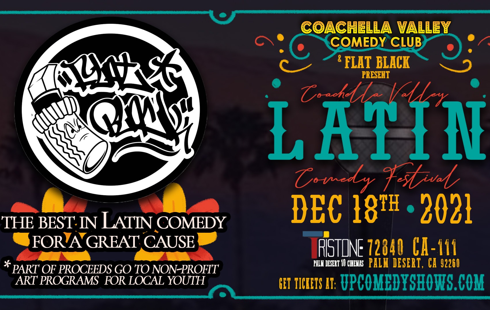 Coachella Valley Latin Comedy Fest Tickets | Up Comedy Shows