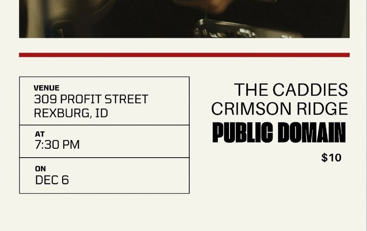 Public Domain w/ Crimson Ridge & The Caddies Tickets | The Hangar
