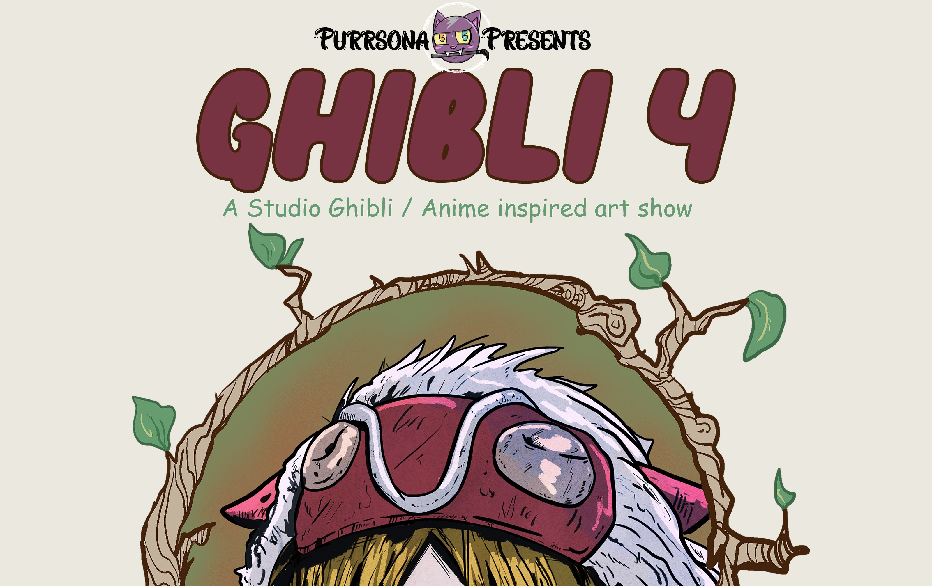 Ghibli 4 (A Studio Ghibli Art show) Tickets | Purrsona Presents