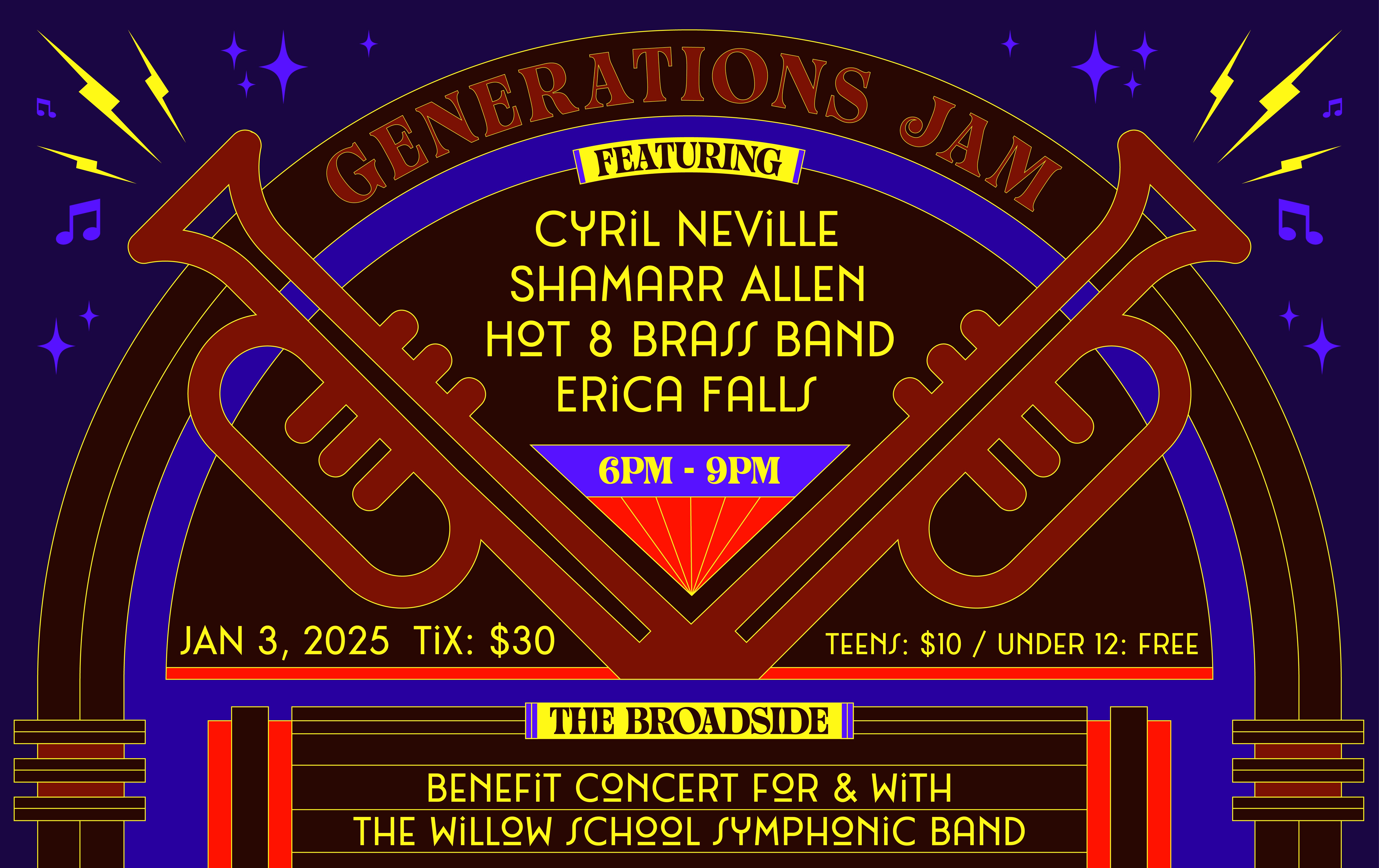 Cyril Neville, Shamarr Allen, Erica Falls & Hot 8 Brass Band jam for ...