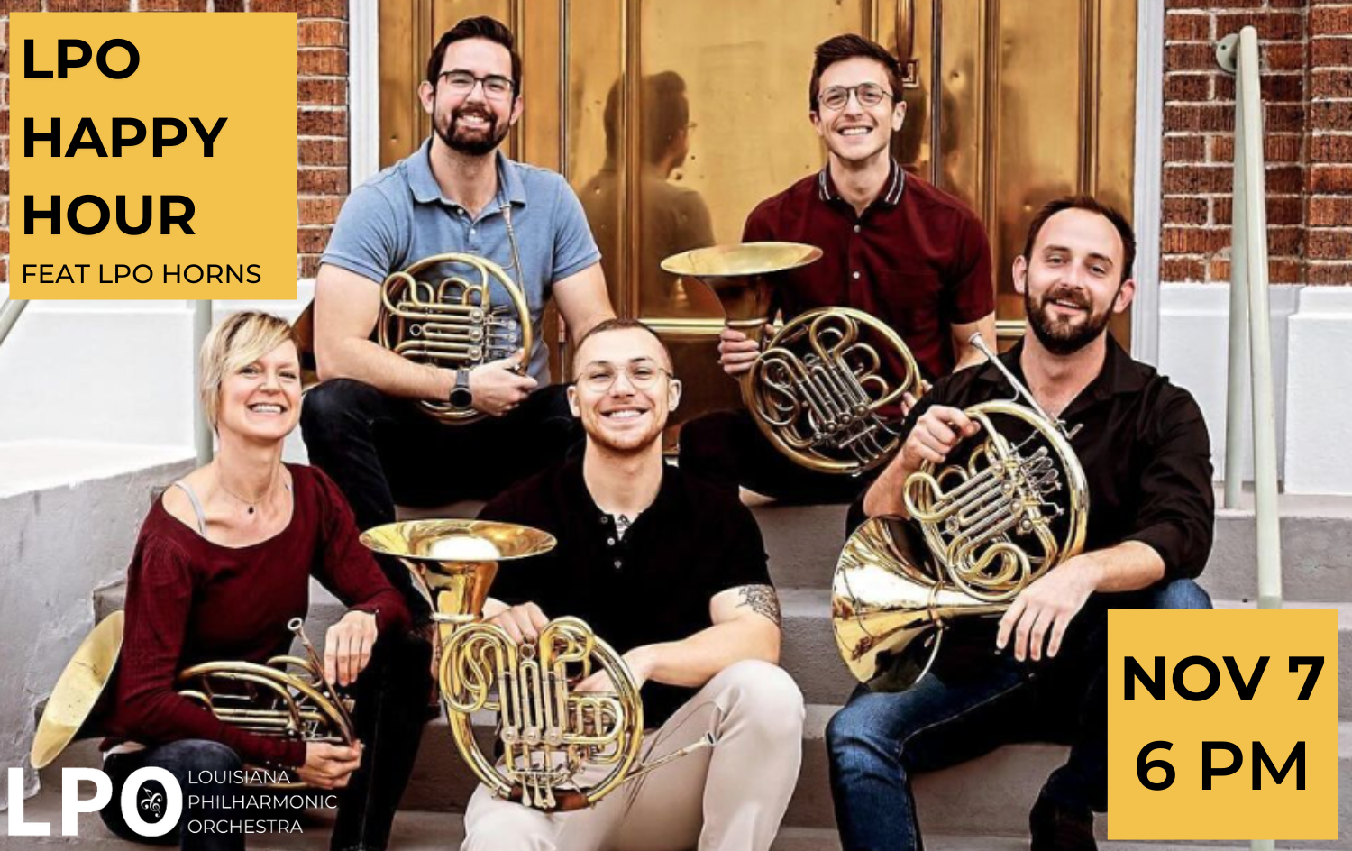 LPO Happy Hour featuring the LPO Horns Tickets | Simple Tix