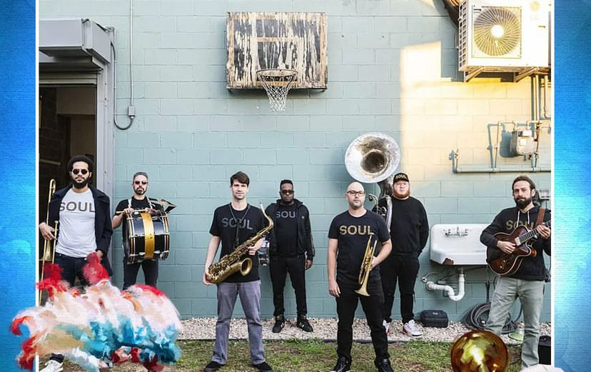 SOUL BRASS BAND + DJ Derrick Smoker++ The Pork Funk All Stars BBQ (Hogs ...