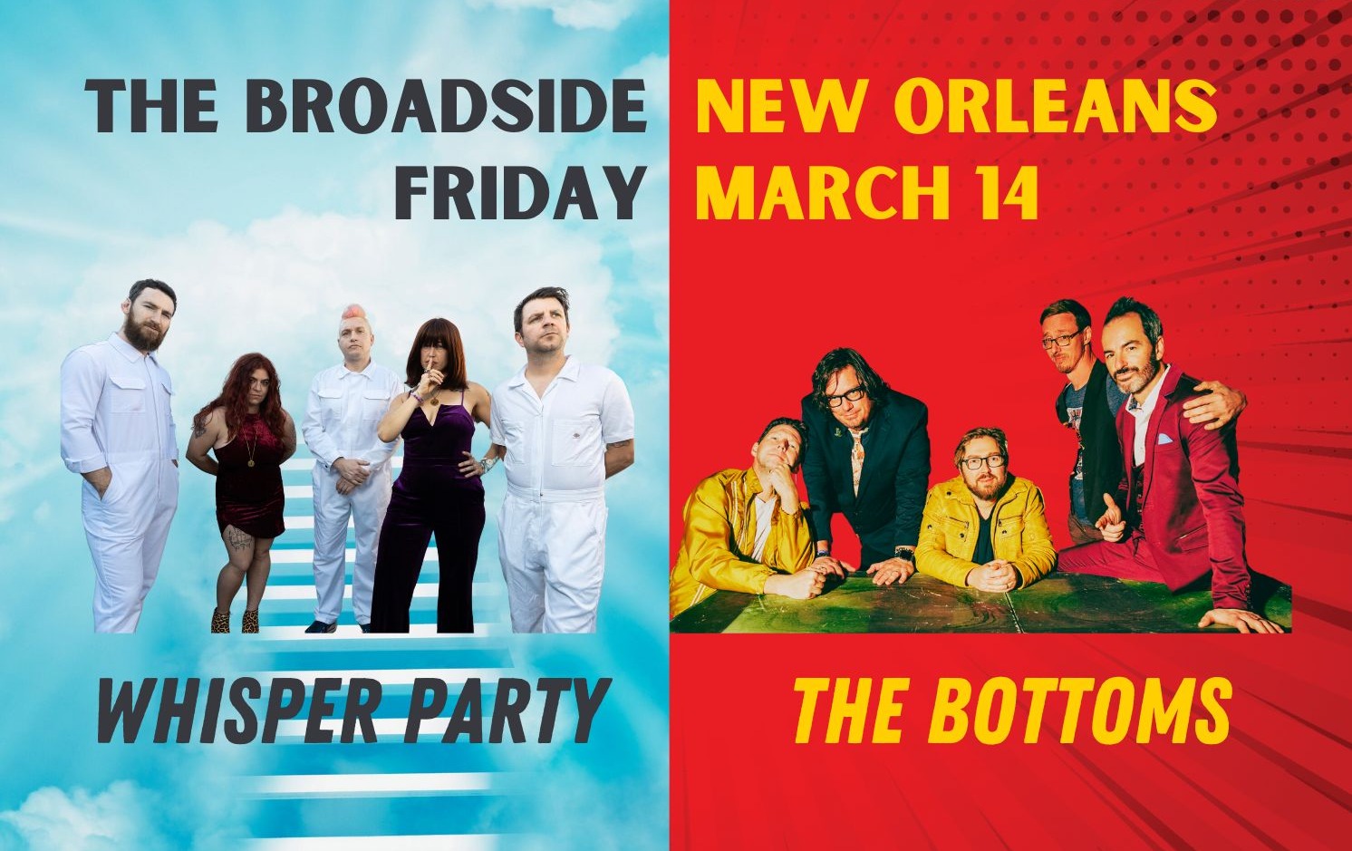 Whisper Party + The Bottoms Tickets | Simple Tix