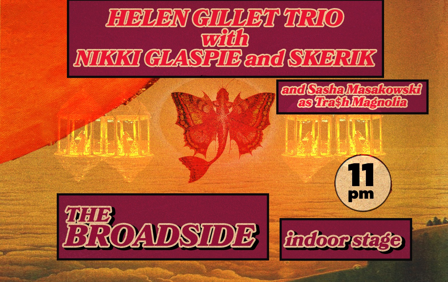 Helen Gillet Trio with Nikki Glaspie & Skerik, Sasha Masakowski as Tra ...