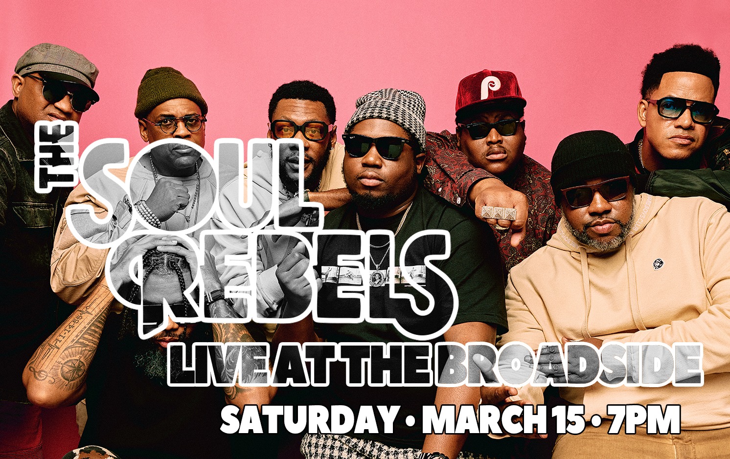 The Soul Rebels Live at The Broadside Tickets | Simple Tix