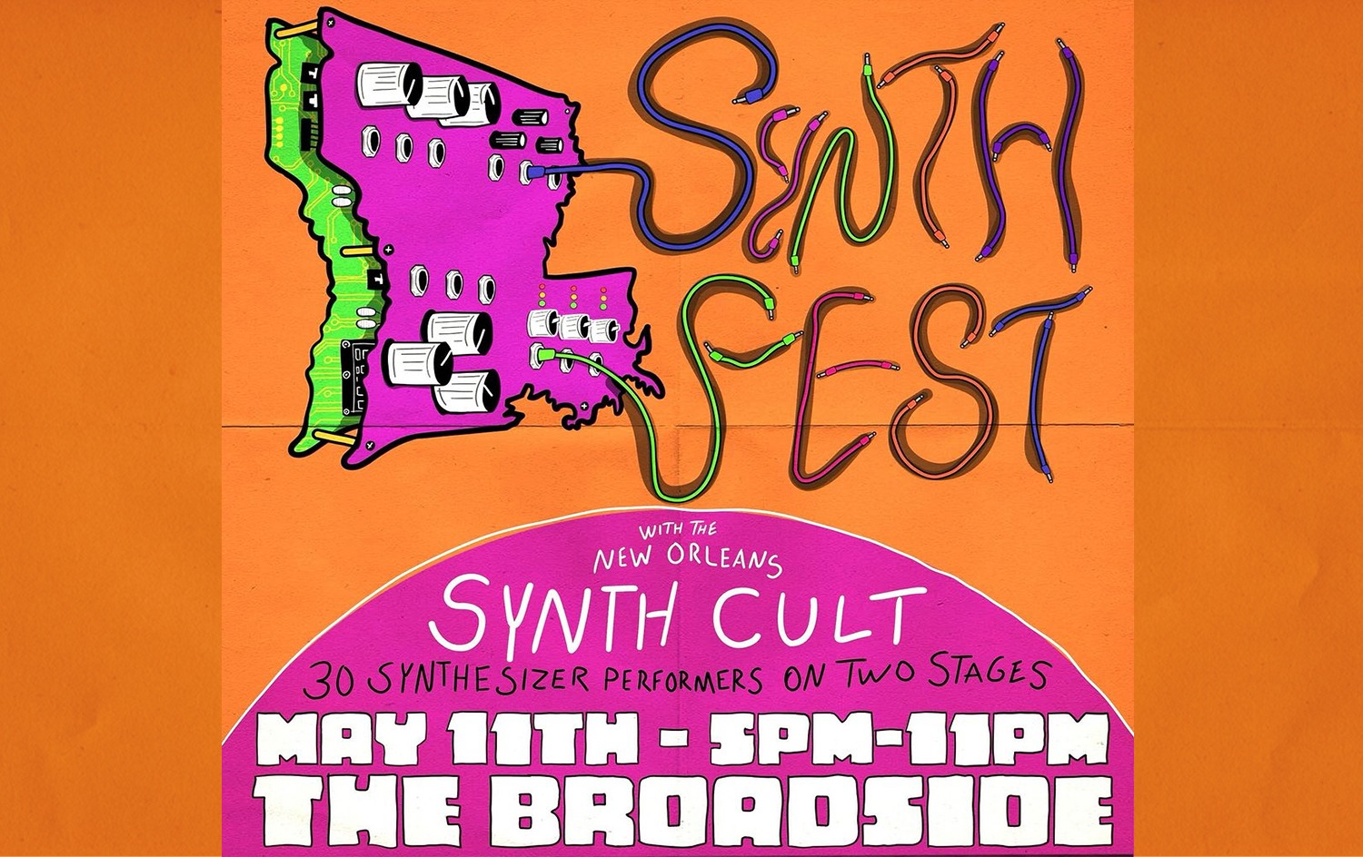 New Orleans Synth Cult presents: SYNTH FEST Tickets | Simple Tix