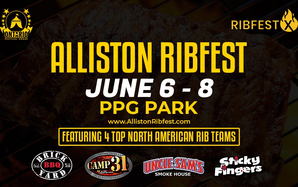 ALLISTON RIBFEST JUNE 6-8, 2025 Tickets | Ribfest X