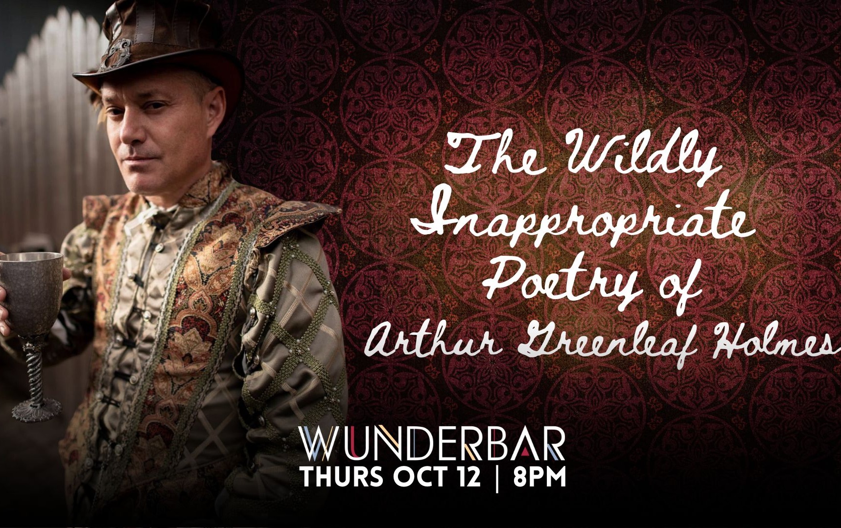 The Wildly Inappropriate Poetry of Arthur Greenleaf Holmes Tickets ...