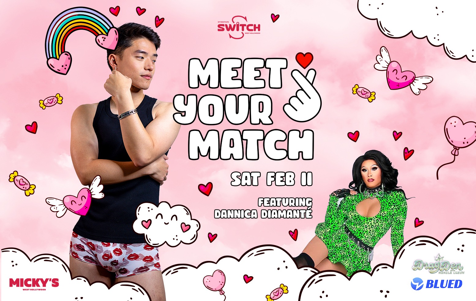 [Switch WeHo] Meet Your Match, 21+ Tickets | QT Nightlife